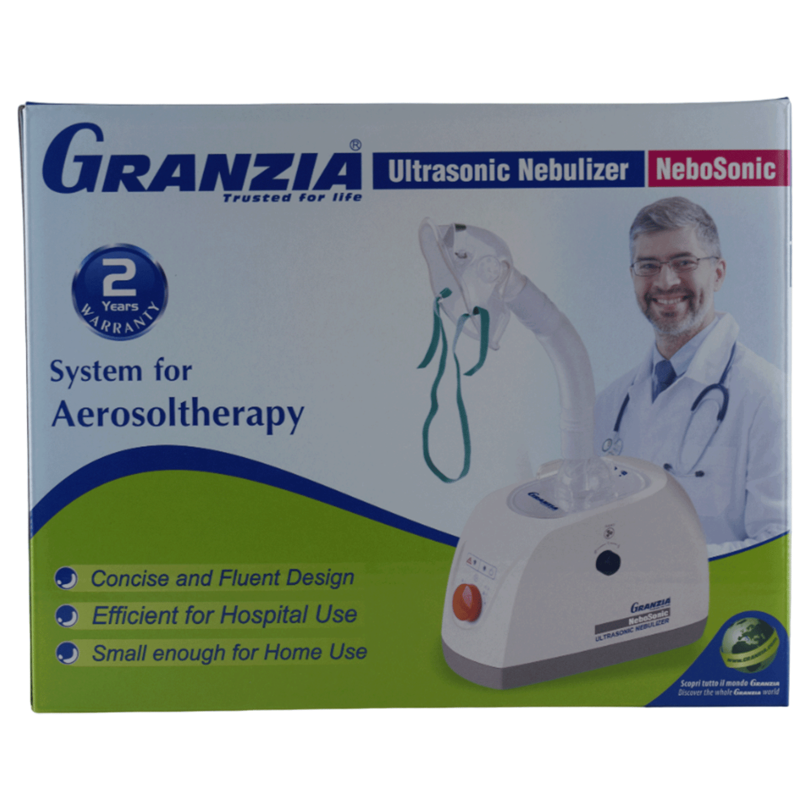 Ultrasonic Nebulizer Granzia | Medical supplies | Egy Health