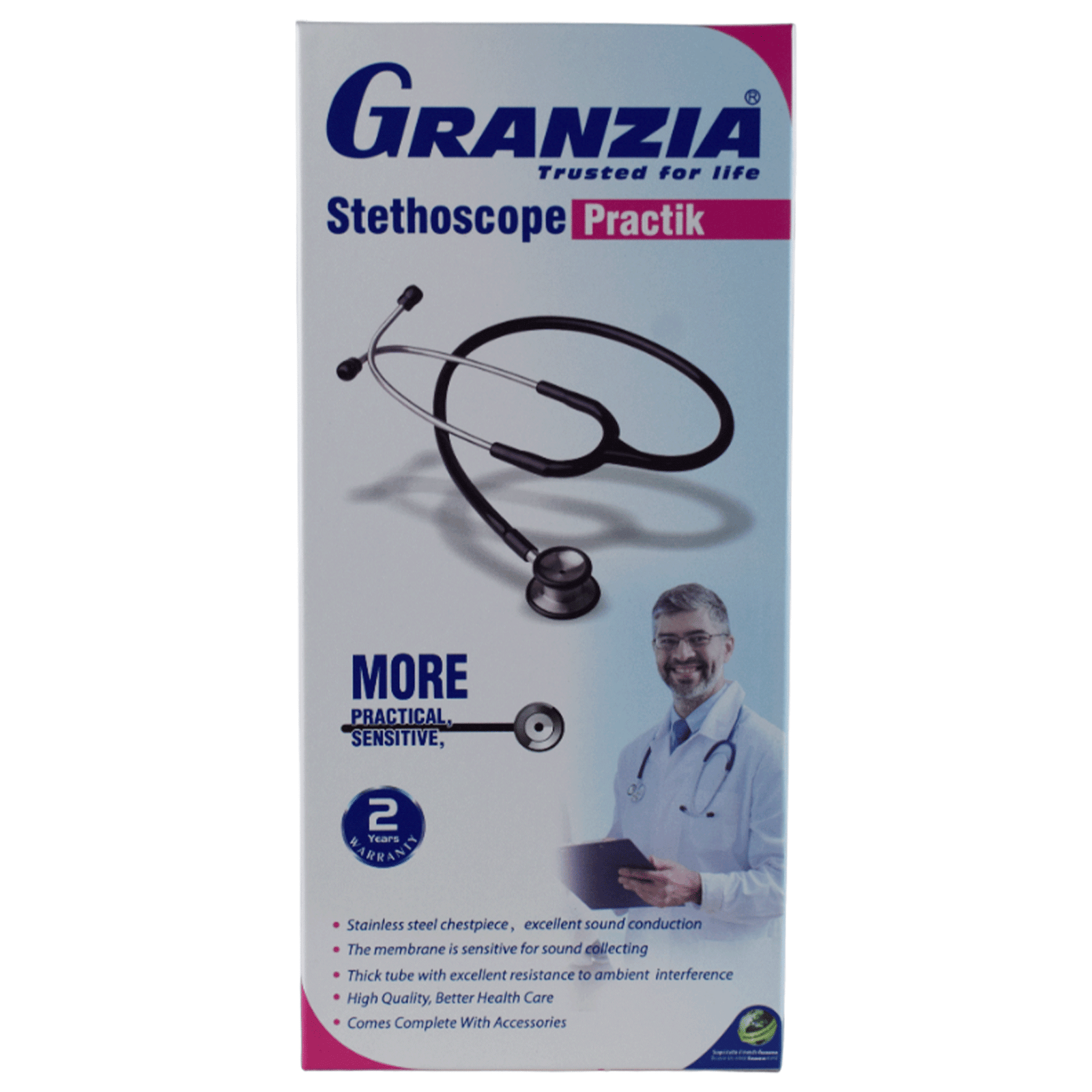 Granzia Practik Stethoscope | Medical devices | Guarantee | Egy Health